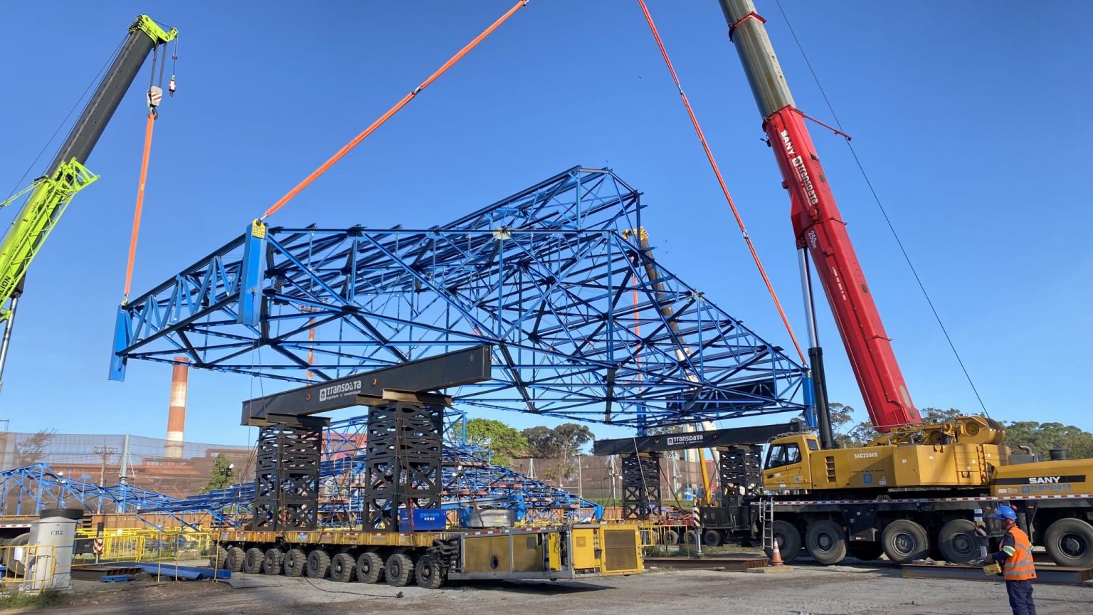 350 tons of lifted structures: Conclusion of the lifting operations of ...